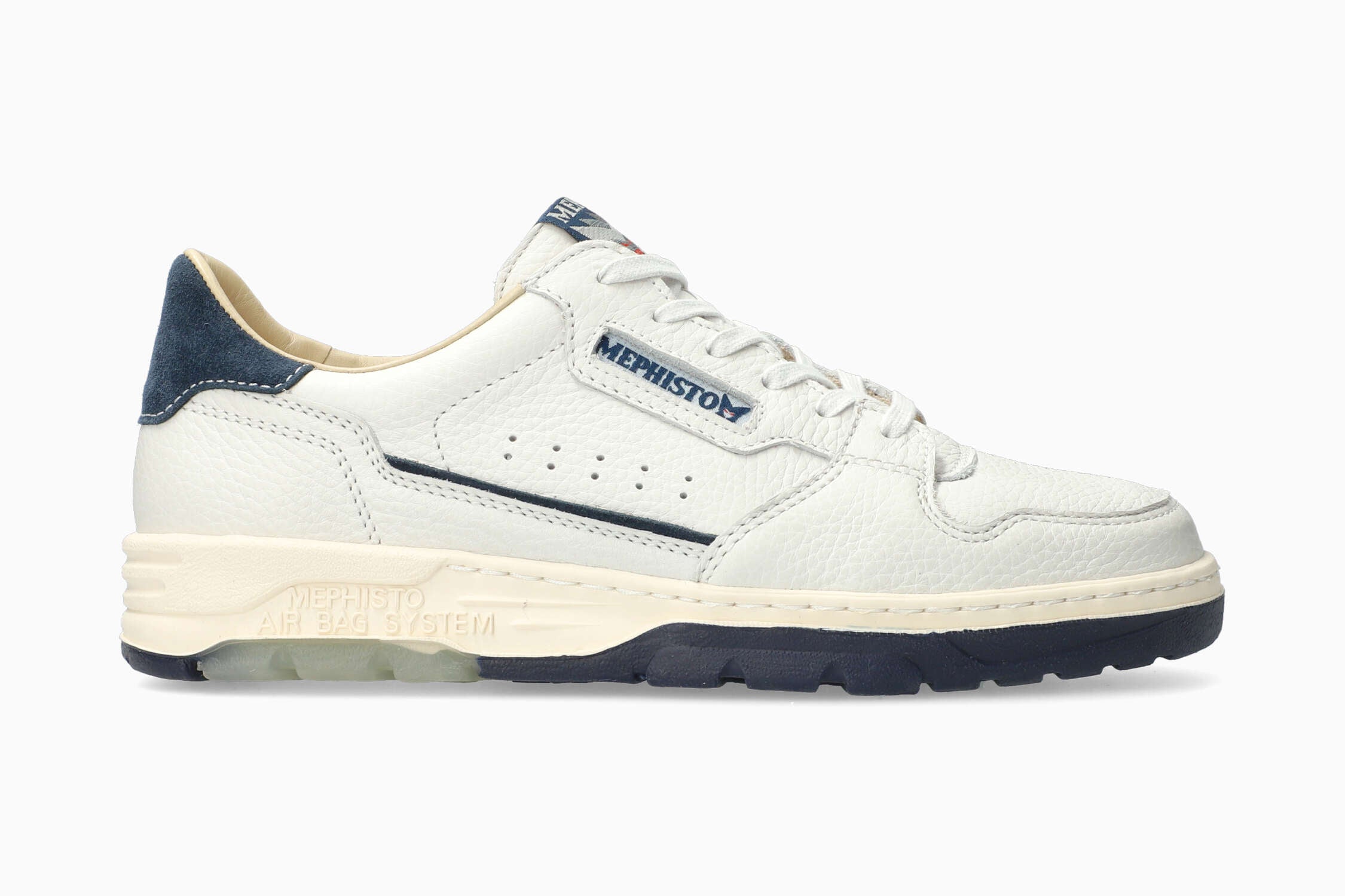 MEPHISTO MARIUS | Homme Sneaker Blanc Cuir Lisse | Mephisto.com